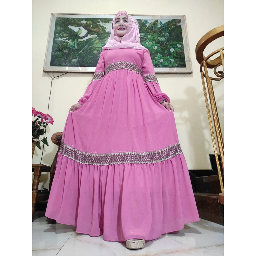 Blink pink lace robe | Shopee Philippines
