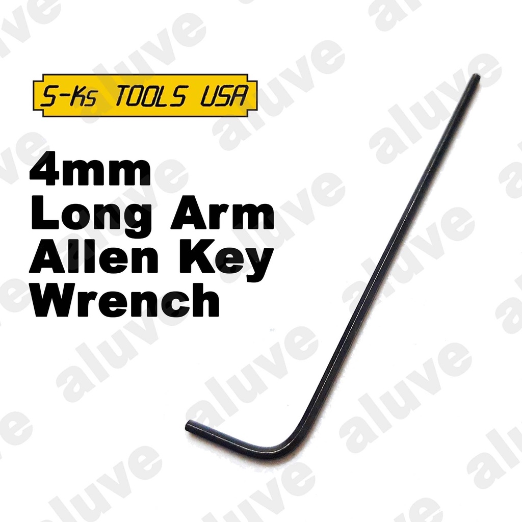S-Ks Tools USA 4mm Allen Key Wrench 10cm length Long Arm Hex Key ...