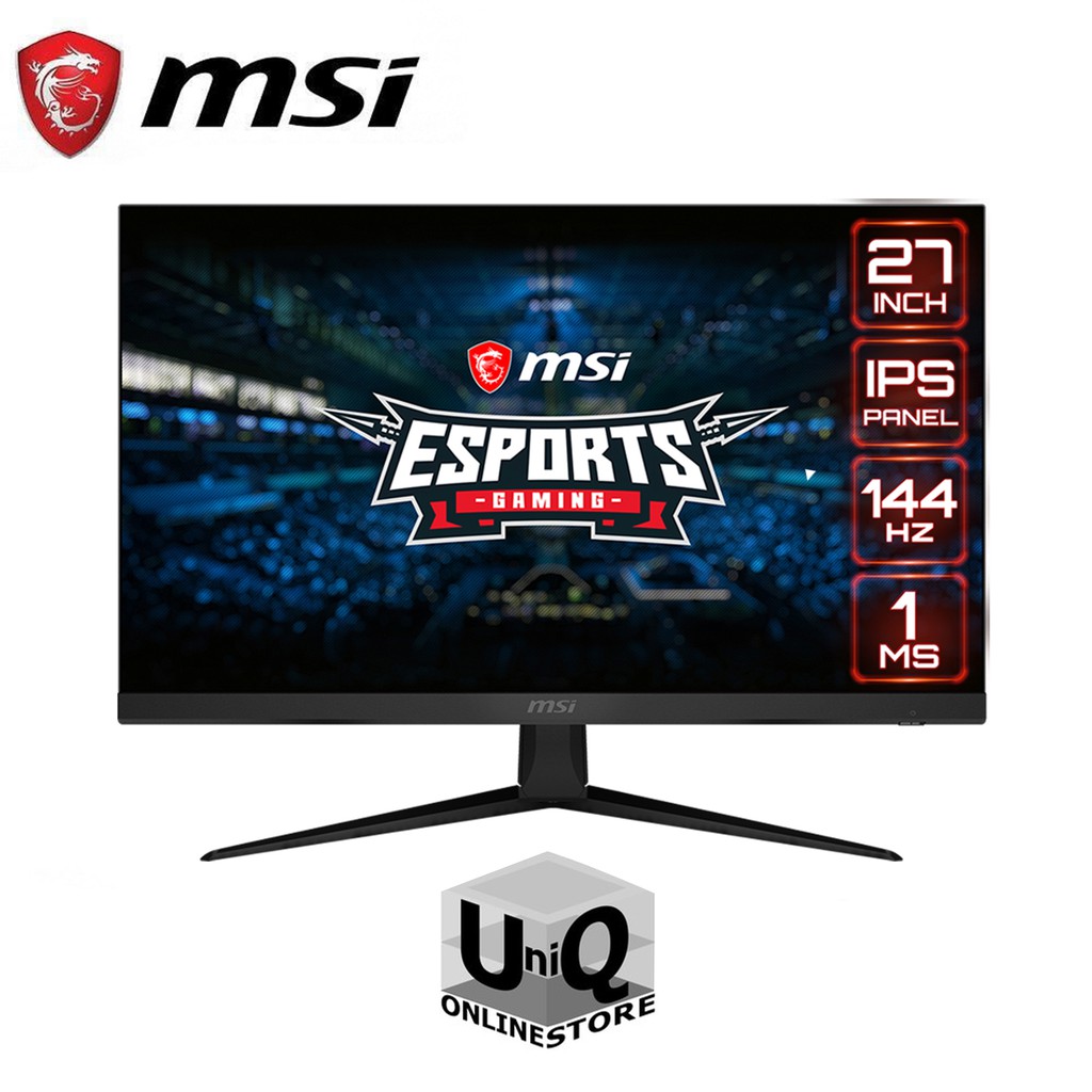 MSi Optix G271 27" Full HD Gaming Monitor with IPS Panel and 144Hz ...