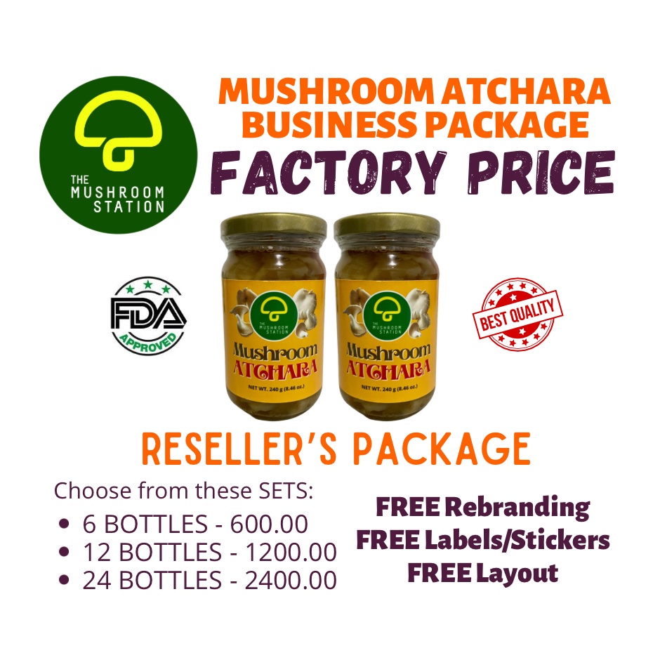 MUSHROOM ATCHARA RESELLER PACKAGE | Shopee Philippines