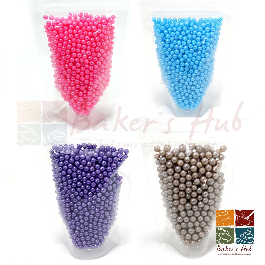 Edible Sugar Pearl Dragees Candy Sprinkles 100g | Shopee Philippines