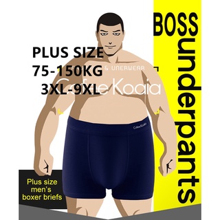 plus size boxer for men cotton big size men's underwear Boxer Briefs ...