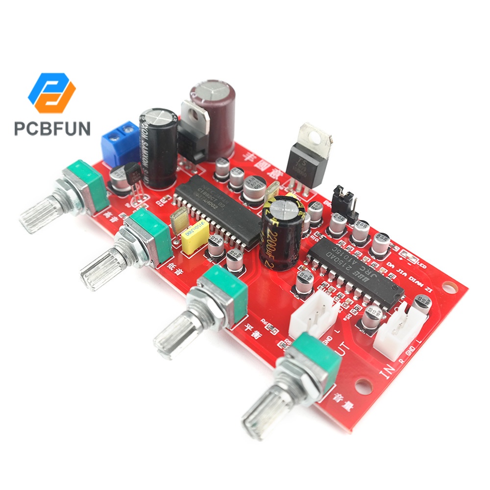 Pcbfun Upc1892+Jrc2150 Power Amplifier Pre-Fever-Grade Sound Board Pre ...
