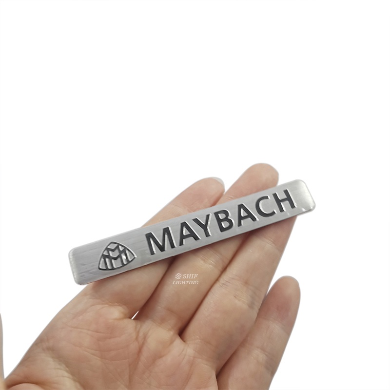 1 X Aluminum Mercedes-Benz MAYBACH BRABUS Logo Car Auto Decorative ...