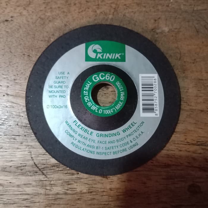 Kinik Flexible Depressed Center Wheels Gc 60 | Shopee Philippines