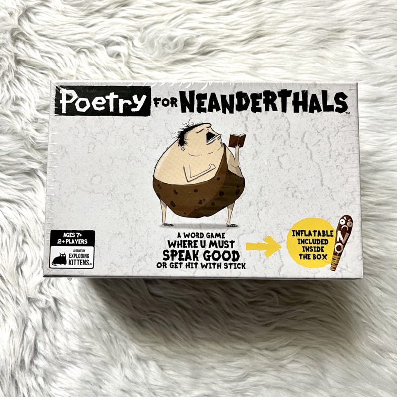 Poetry for Neanderthals Card Game | Shopee Philippines