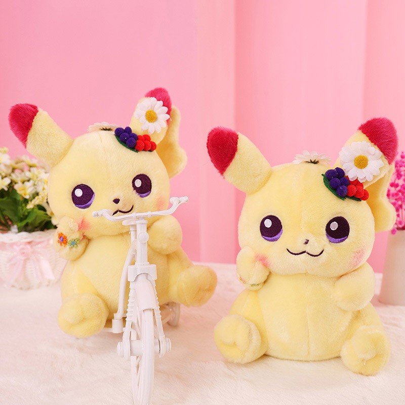 Cute Pikachu Stuffed Doll Animal Dolls Cute Girls Pikachu Plush Toys ...