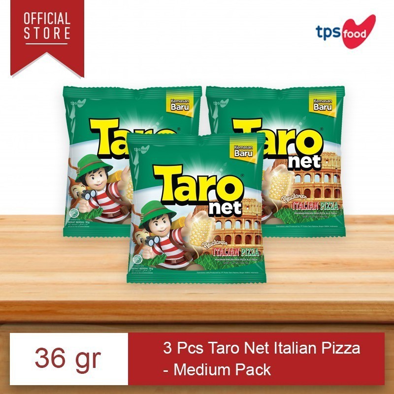 (3 PACKS) TARO NET ITALIAN PIZZA 36 GR G GRAM 36G 36GR 36GRAM | Shopee ...