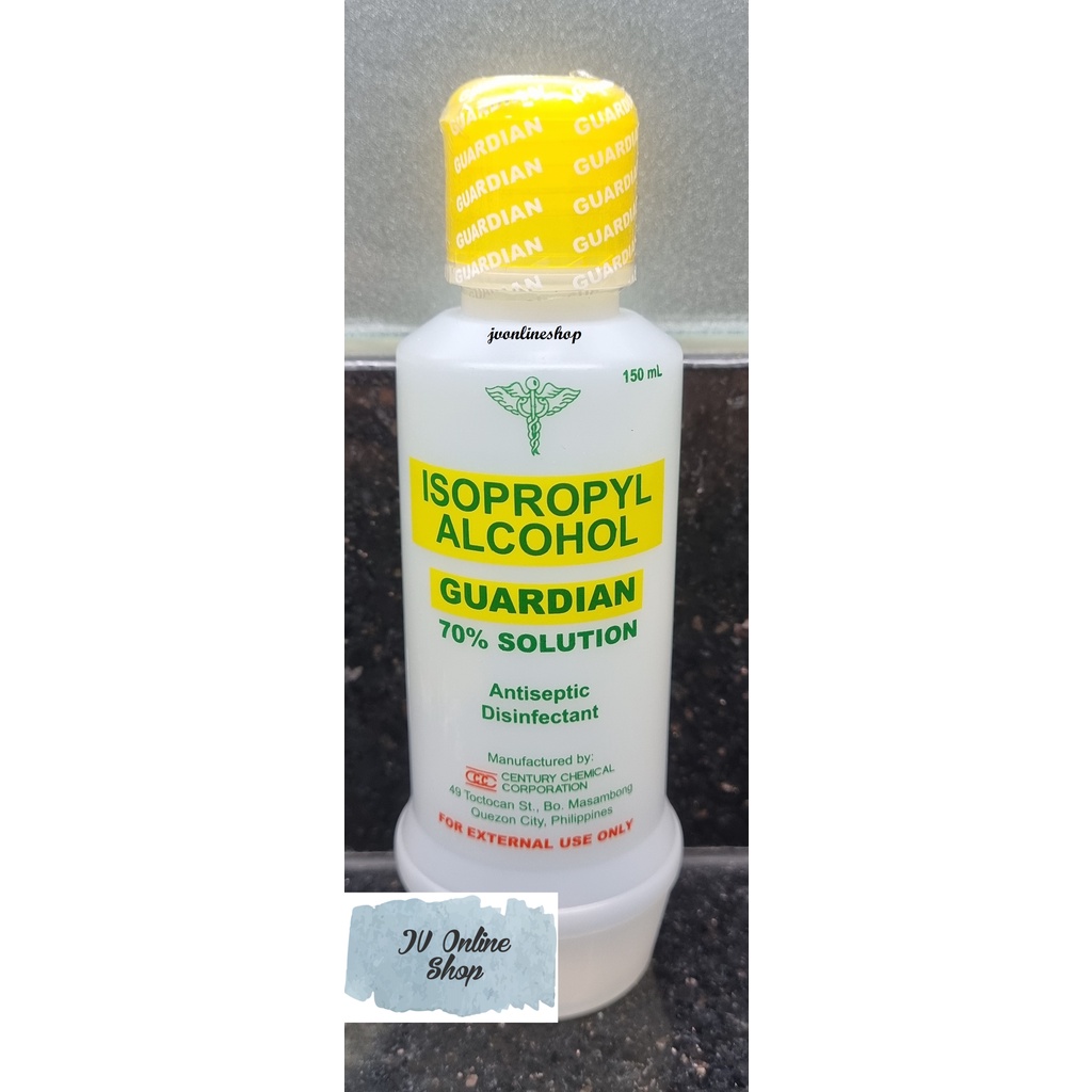 Guardian Isopropyl Alcohol 70% 50ml,60ml,150ml,250ml | Shopee Philippines