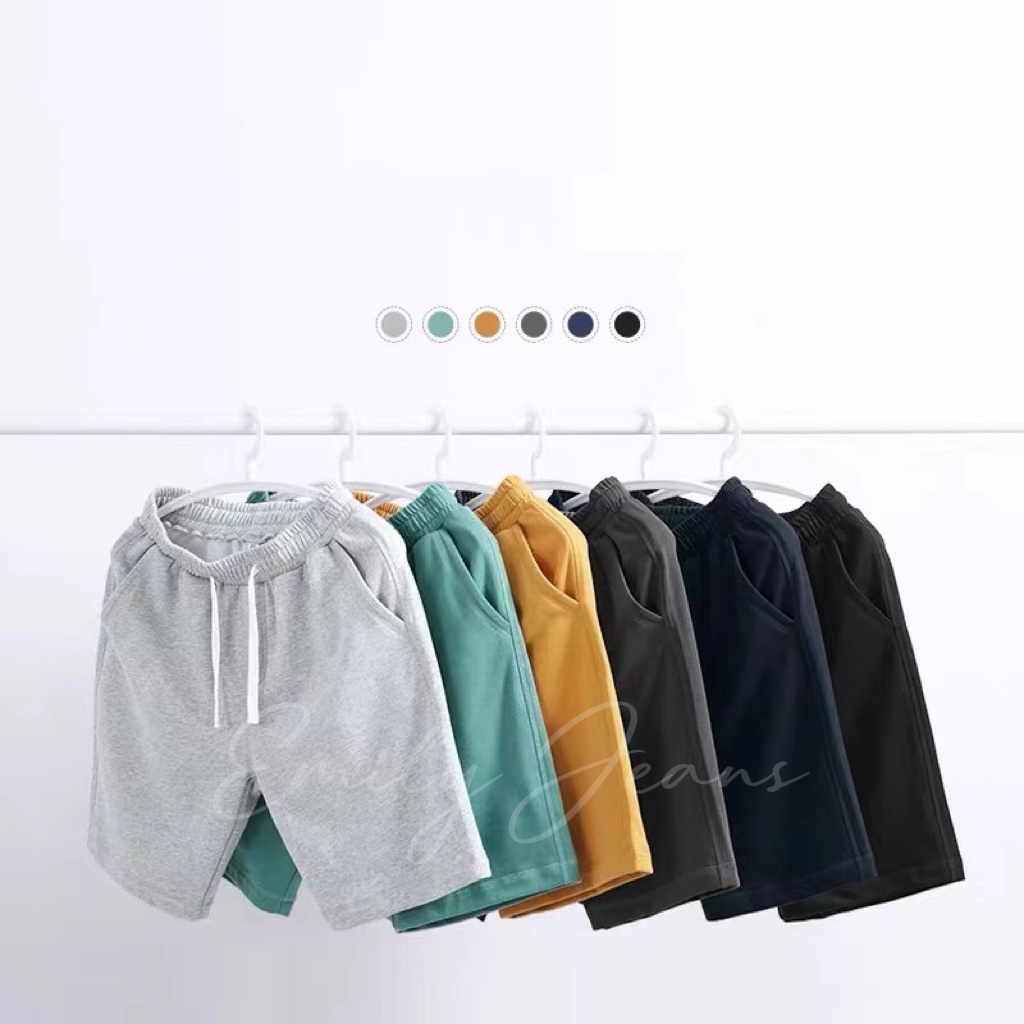 EMILY Korean Cotton Fashion Short with Pocket New Trend | Shopee ...