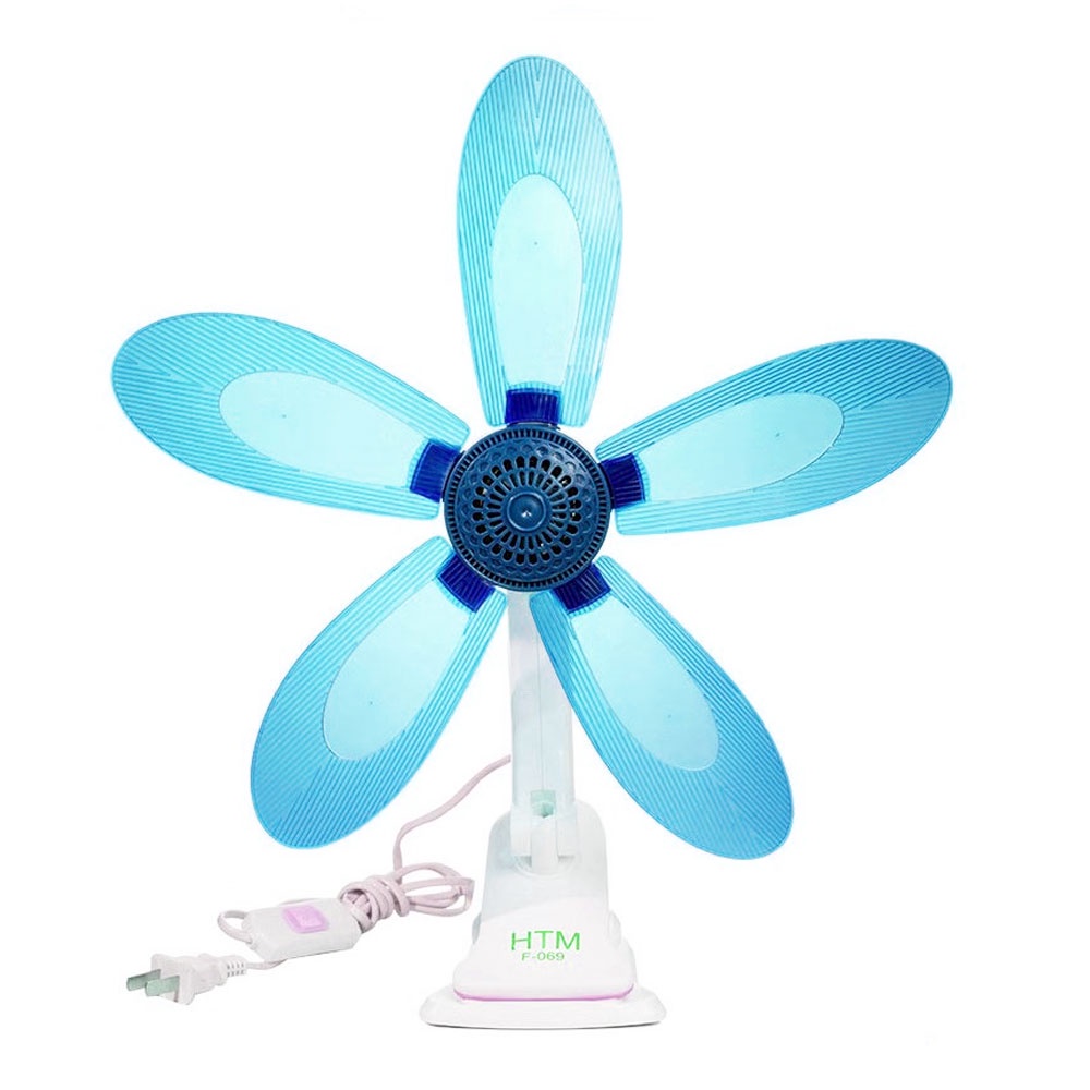 Clip Wall Stand Fan Portable Clip Electric Mini Fans Five Leaf Fan ...