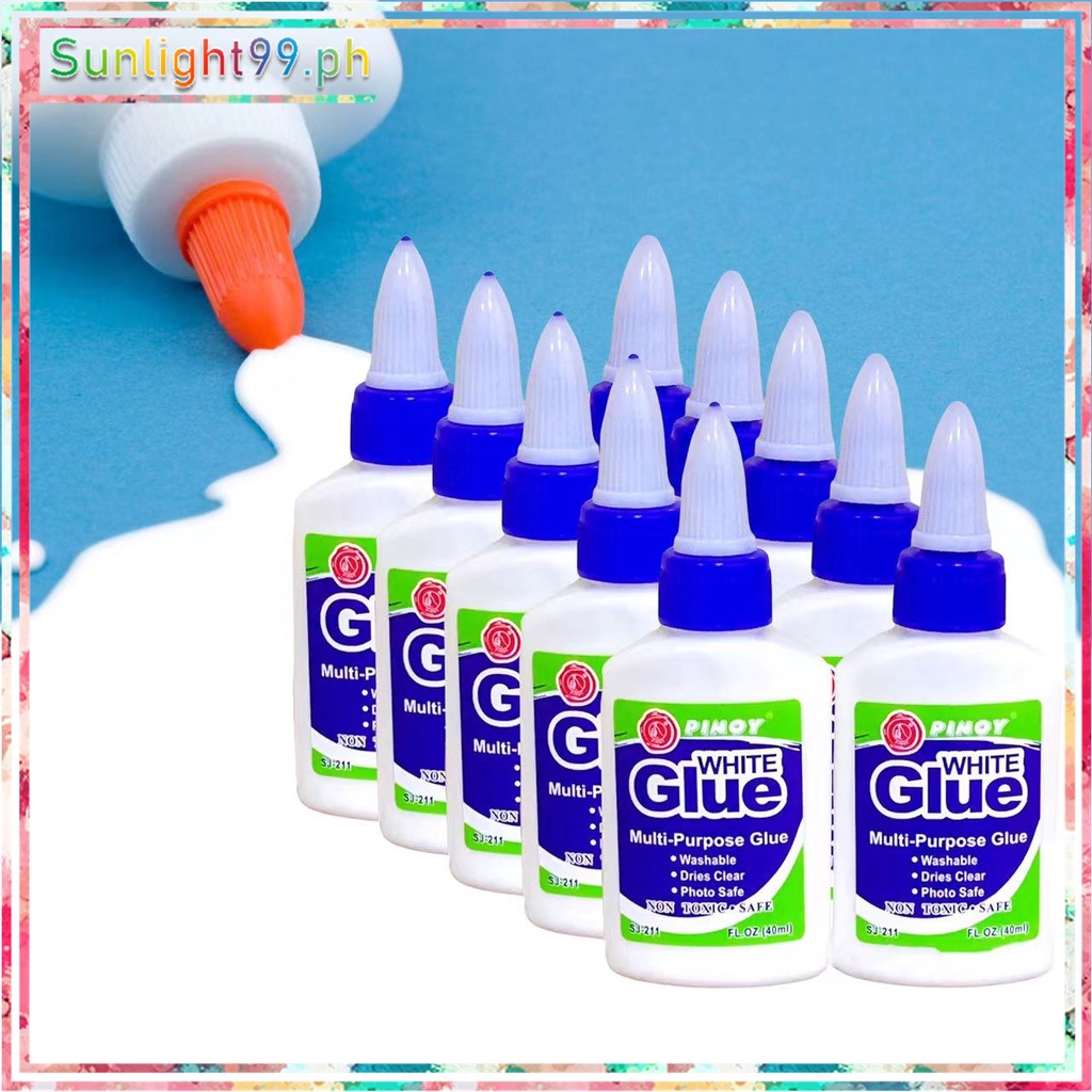 2in1 Multi-purpose white glue/non-toxic,paper,cardboard,photos,school ...