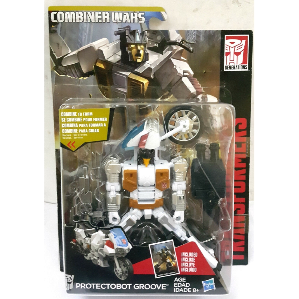 HASBRO TRANSFORMERS COMBINER WARS DELUXE PROTECTOBOT GROOVE | Shopee ...