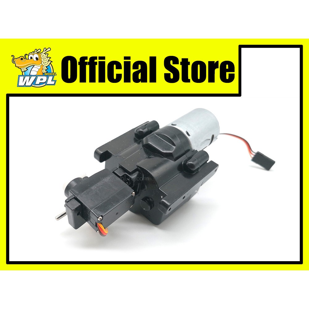 370 motor with 2 Speed Gearbox WPL RC Upgrade Gear Change | Shopee ...