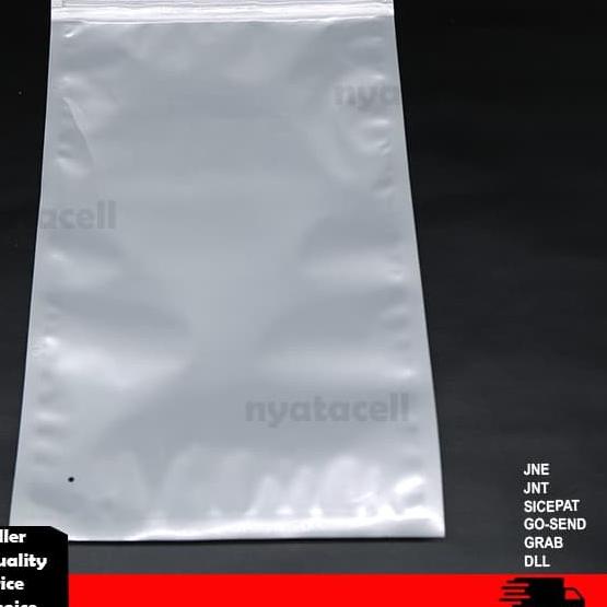 Ziplock Plastic / Clip Accessories Zipper / Zip Lock Milk White 13x22 ...