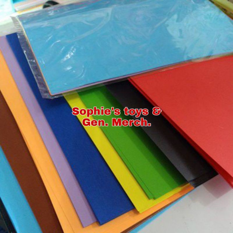 Colored paper 50 PC's in one pack (80 gsm) short size | Shopee Philippines
