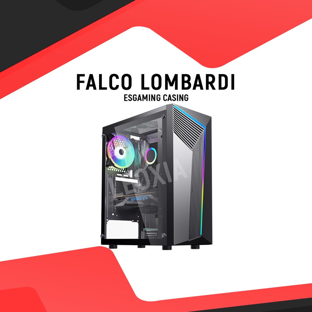 ESGAMING CPU ATX MID TOWER COMPUTER CASE | Shopee Philippines
