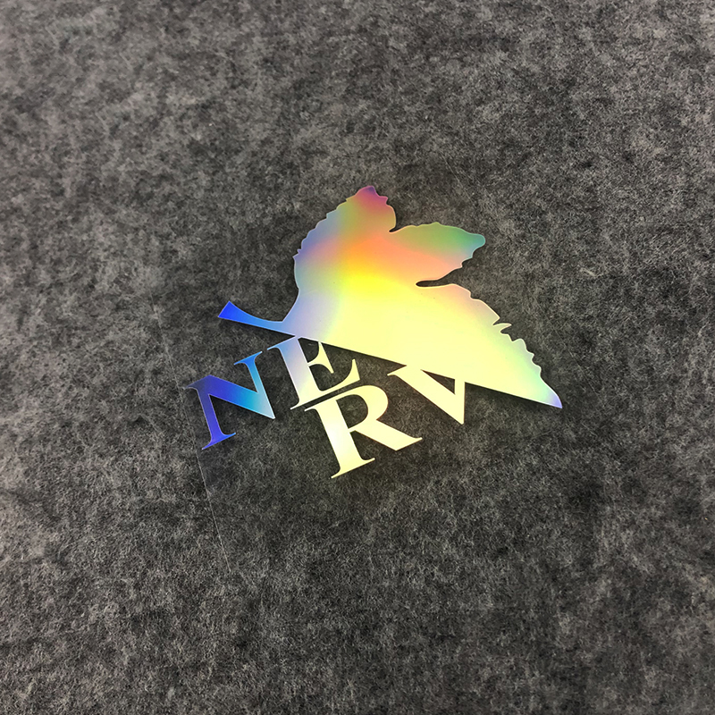 P-a68 Neon Genesis Evangelion NERV Maple Leaf Reflective Sticker ...