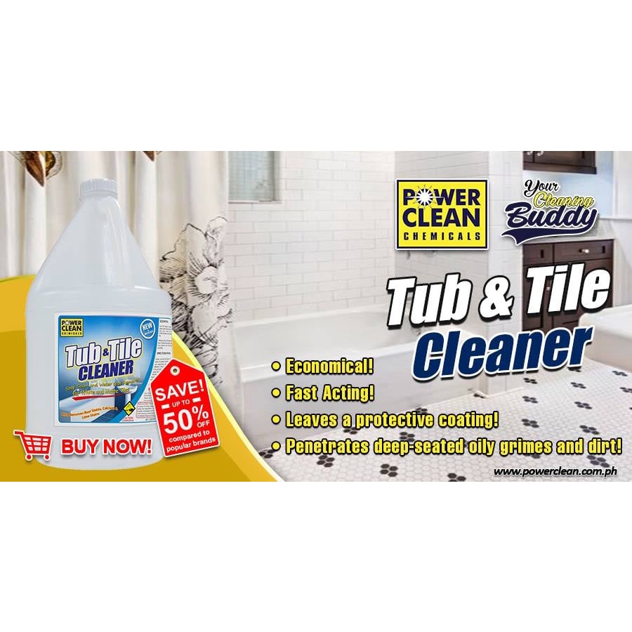LITER - Concentrated Tub and Tile Cleaner Heavy Duty Restroom Toilet ...