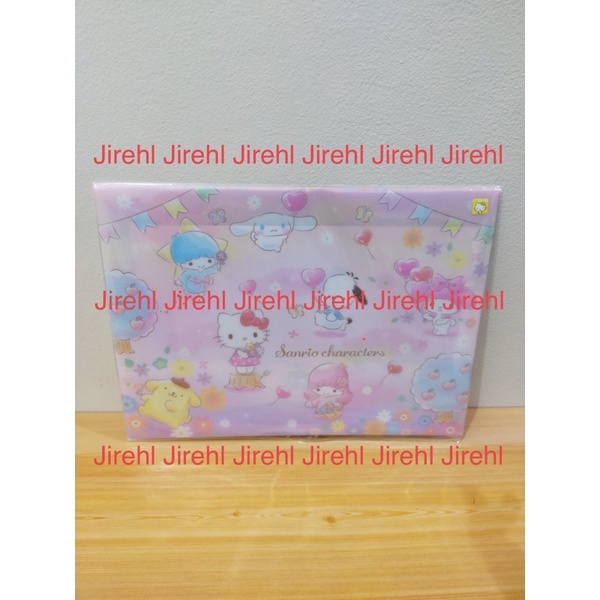 Sanrio Original A4 Flat envelope - Hello Kitty, Melody, Little Twin ...