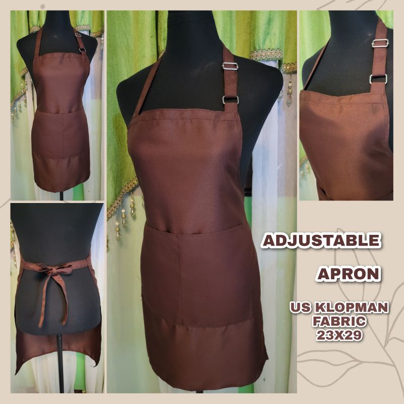 Apron Adjustable with Buckle (QUALITY US KLOPMAN FABRIC) | Shopee ...