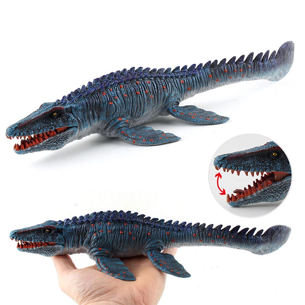 Large Jurassic World Realistic Feel Mosasaurus Dinosaur Toys Animal ...