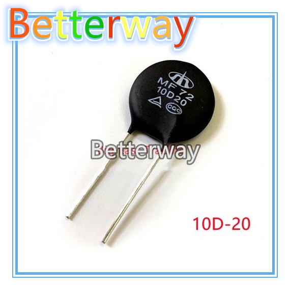 5PCS thermistor high current power type MF72 10D-20 10D20,guaranteed ...