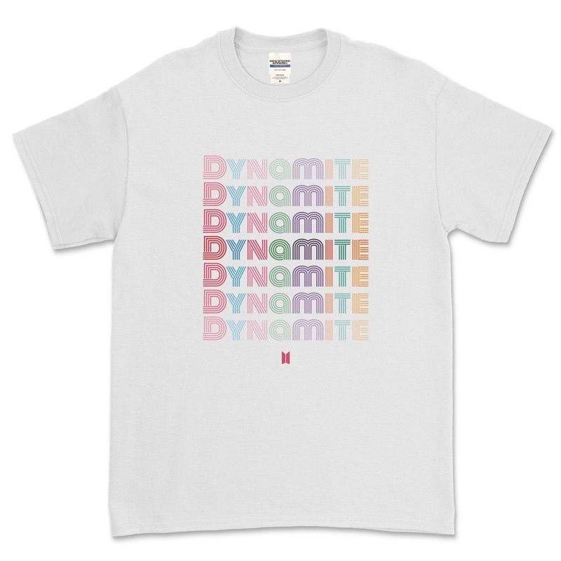Bts - DYNAMITE LOGO / KPOP MUSIC T-SHIRT | Shopee Philippines