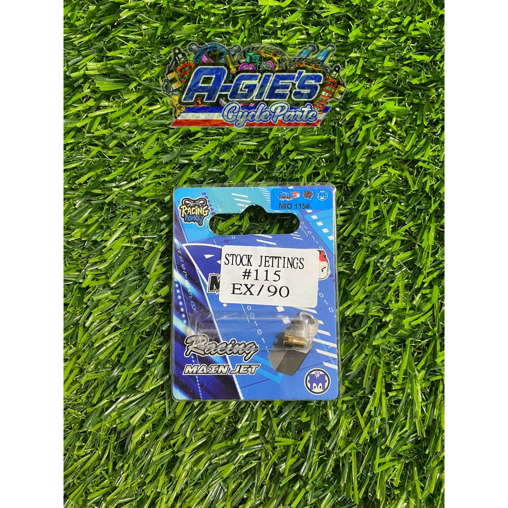 RACING MONKEY | JETTINGS FOR STOCK CARB | MIO SPORTY/AMORE/SOULTY/NOUVO ...