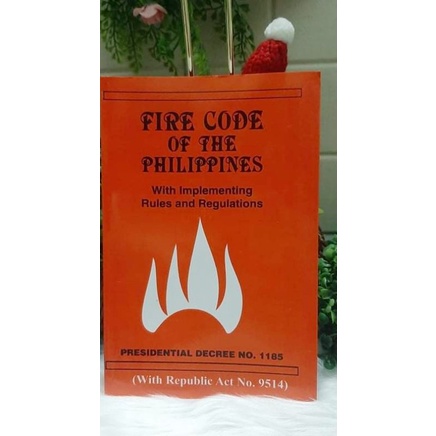 FIRE CODE of the PHILIPPINES (with Republic Act No.9514 | Shopee ...