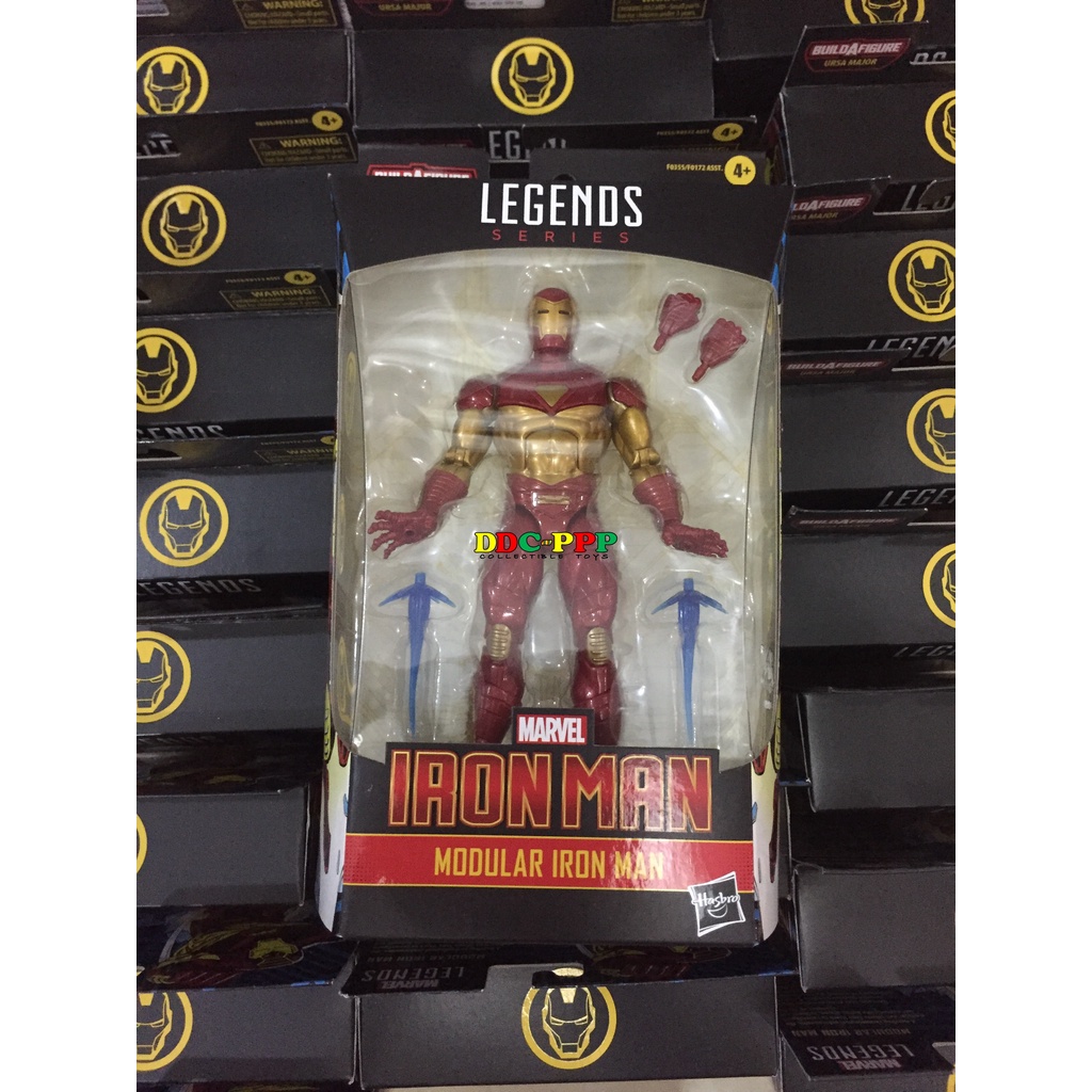 MODULAR IRON MAN Marvel Comic Legends Iron Man Wave 6 Inch Action ...