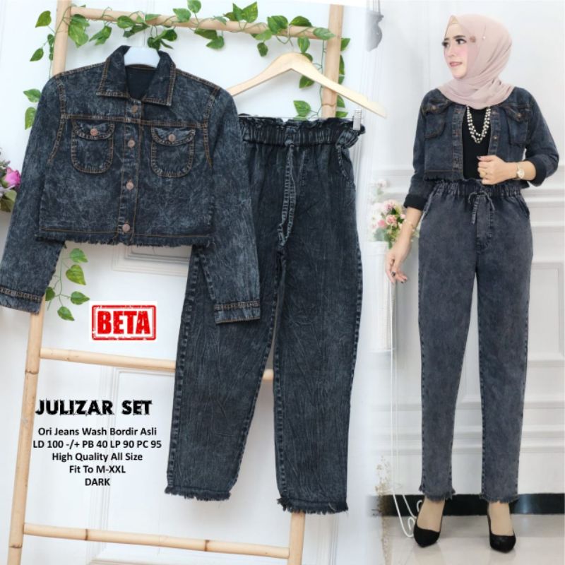 Julizar set Original by beta | Shopee Philippines