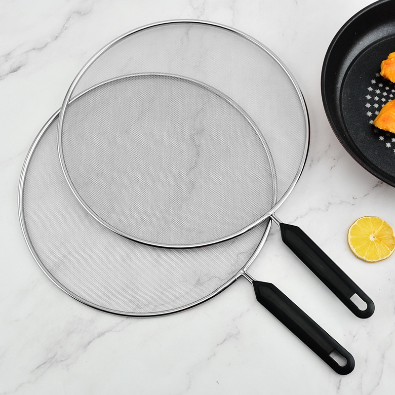 Novice Cooking Handy Tool Stainless Steel Grease Grid Kitchen Splash ...