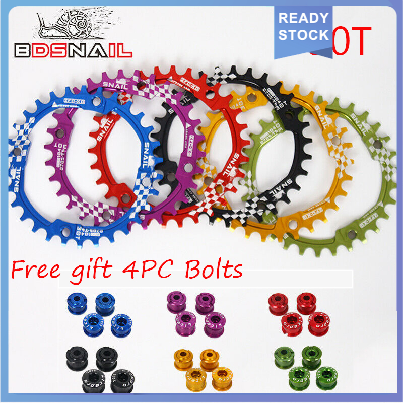 Snail 30T Chainring 104bcd Mountain Bike Chain ring Narrow Wide MTB ...