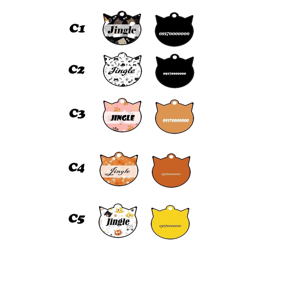 Customized Cat & Dog Tag | Shopee Philippines