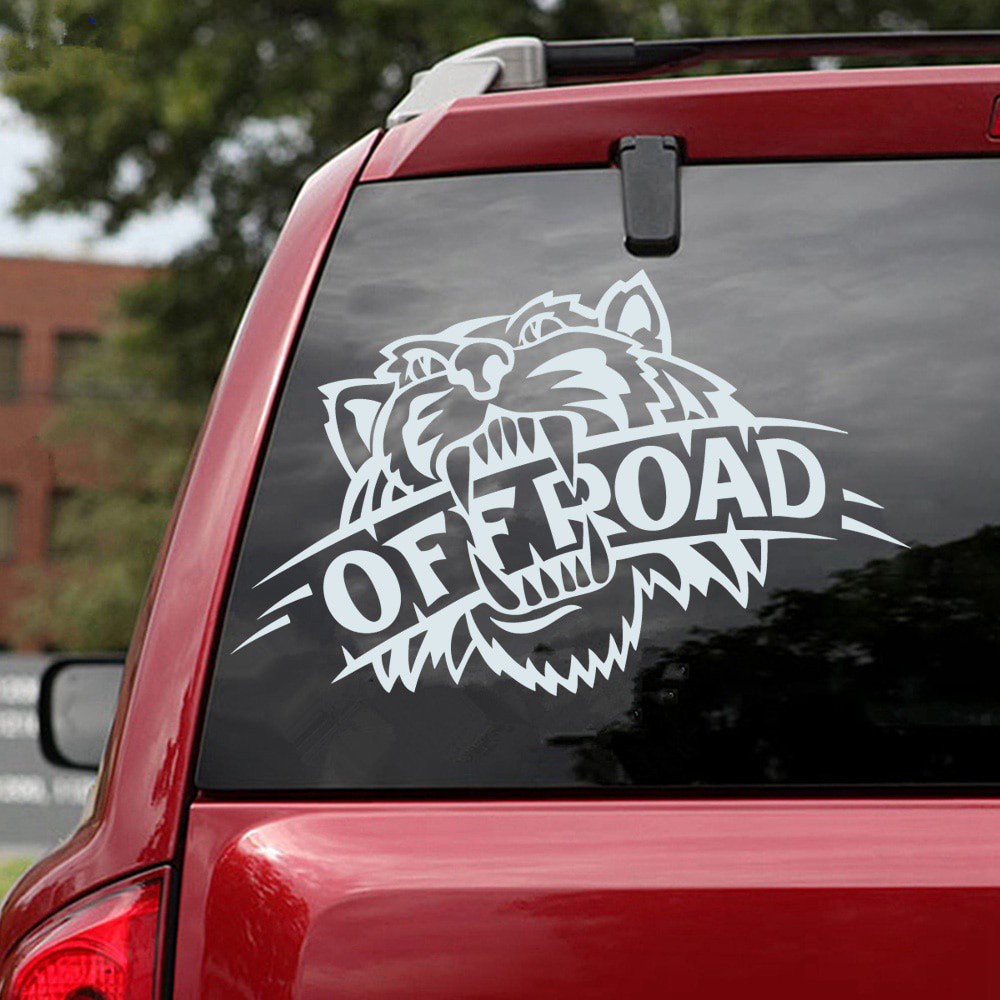 Beauty Off Road Car Decal Car Stickers Window Decal Vinyl Art Pattern ...