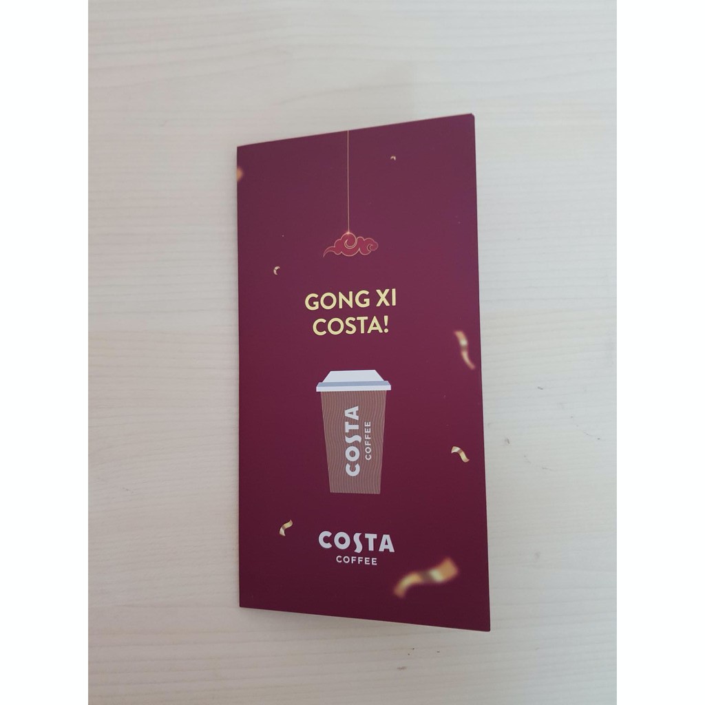 Costa Coffee Red Packet 2020/2024 | Shopee Philippines