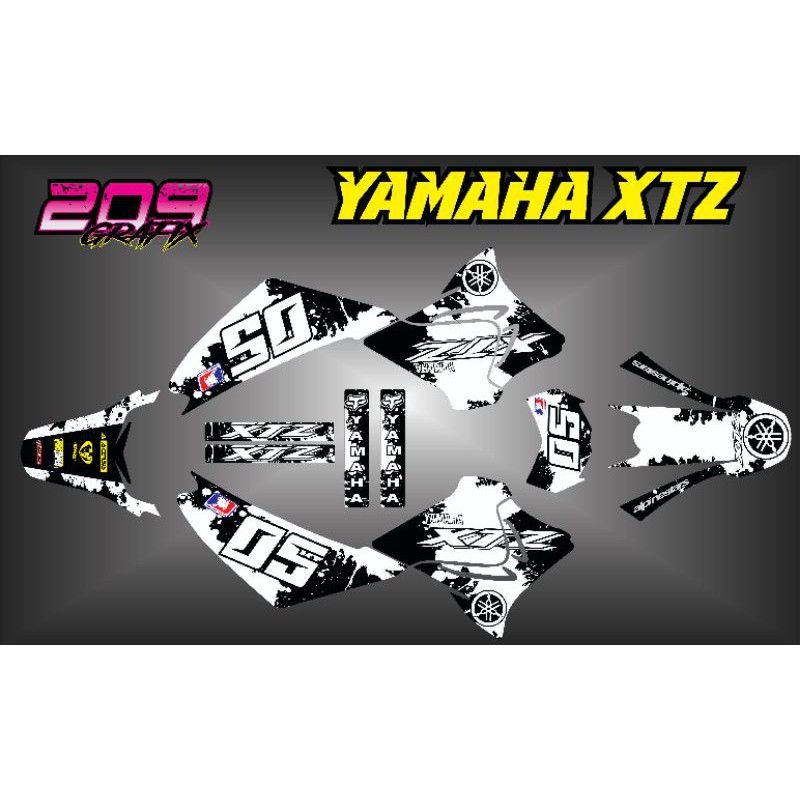 Yamaha XTZ full body decals | Shopee Philippines
