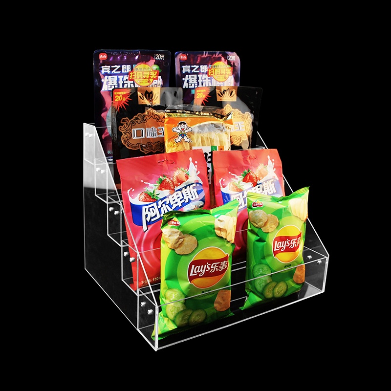 Convenience Store Display Rack Supermarket Bar Snack Food Small Shelf ...