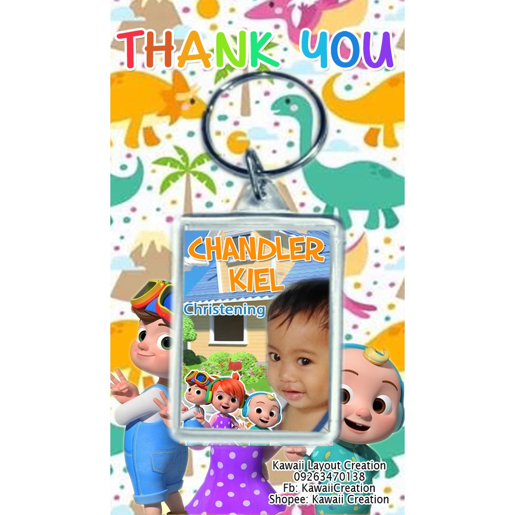 cocomelon keychain (individually packed) | Shopee Philippines
