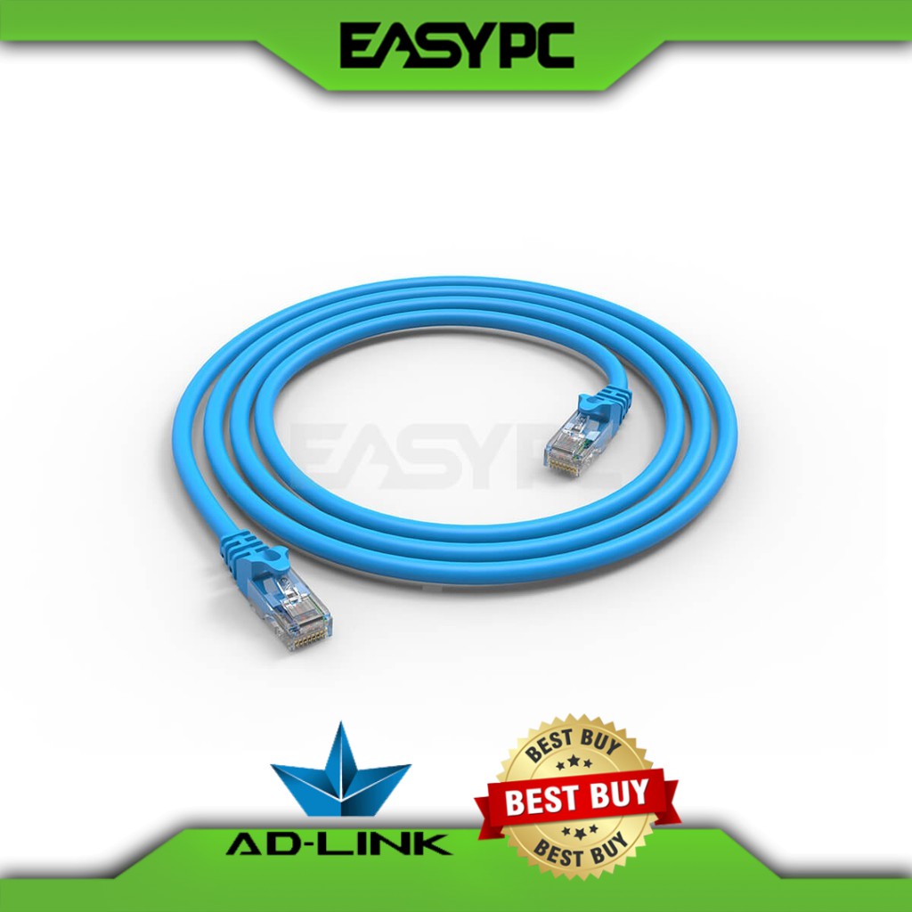 Ad-Link Cat6 Patch Cable Blue, Brand new Lan Network Ethernet Cable ...