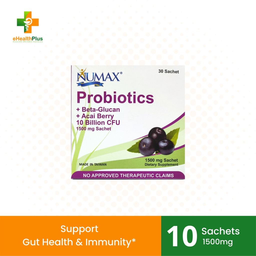 Numax Probiotics 1500mg Sachet 10's | Shopee Philippines
