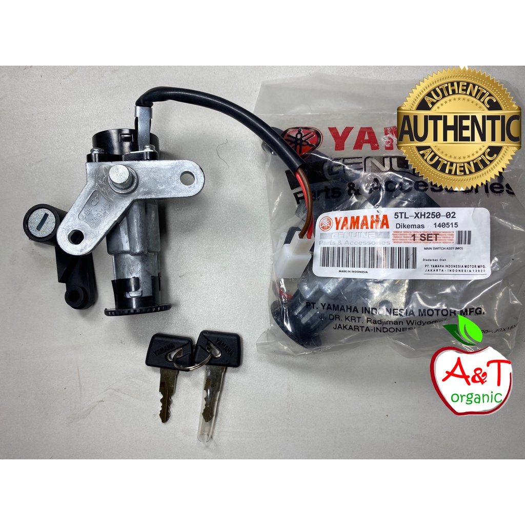 5TL - Genuine Yamaha Key Set Assembly - Mio Sporty / Sniper 135 old ...