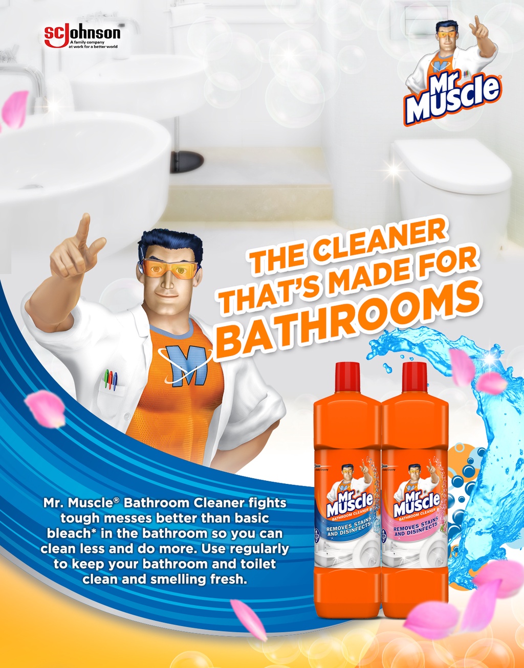 Mr. Muscle Bathroom Regular - 900ml | Shopee Philippines