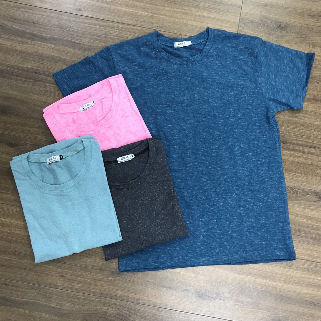 [With VIDEO] 100% absorbent cotton short-sleeved plain spotted t-shirt ...