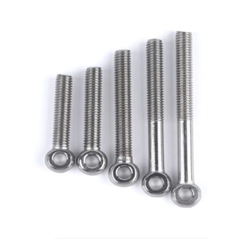 5pcs M5 M6 M8 Stainless Steel Metric Thread Wing Hinge Screw Eye Bolt ...