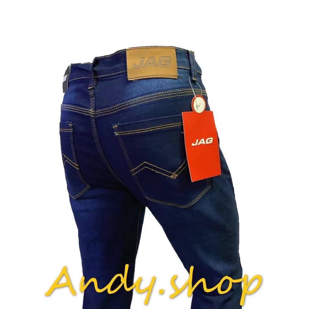 COD Jag jeans denim pants stretch skinny dark blue and acid blue for ...
