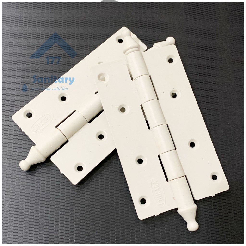 PUTIH 4 inch Plastic pvc door hinges White butterfly hinges for pvc ...