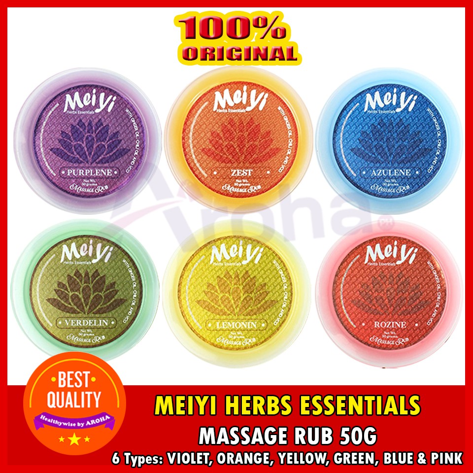 Meiyi Herbs Essentials Massage Rub (same company with Creations Spa ...