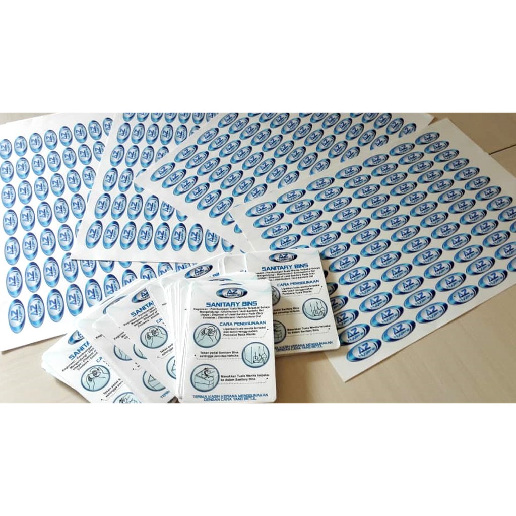 Custom PVC Sticker Saiz A3 Print & Cut | Shopee Philippines